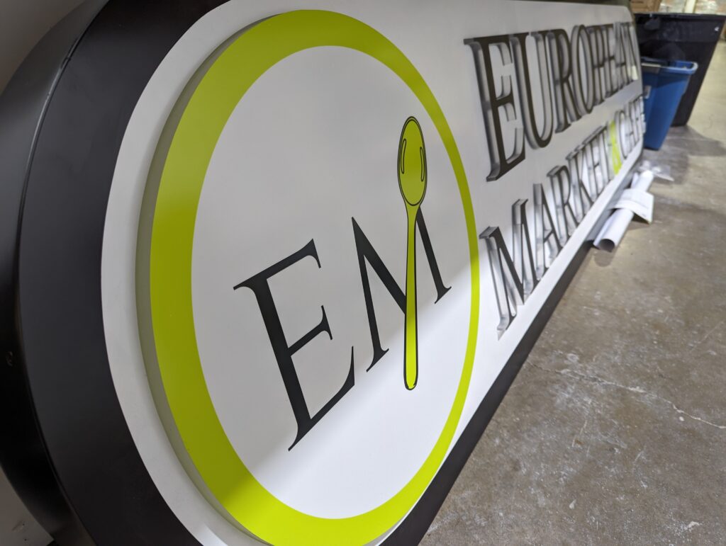 Push-Through Acrylic Signs - Excel Lighting & Signs | Kansas City